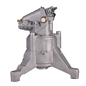 Mikatesi 7/8" Shaft Vertical Pressure Washer Pump 2600-3000 PSI @2.5 GPM OEM & Power Washer Pump Replacement with Troy Bilt SRMW22G26-EZ Craftsman AR Front Inlet/Outlet