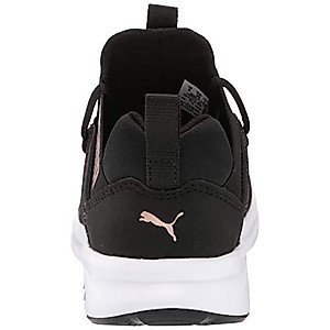 PUMA Women's ENZO 2 SPECKLE Sneaker, Puma Black-Rose Gold, 6.5