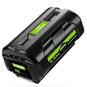 Xocdvso 6.0Ah 40V Lithium Battery Replacement for ryobi 40v Battery Compatible with 40v ryobi Battery OP4015 OP4026 OP40201 OP40261 OP4030 OP4040 OP40401 OP4050 OP40501 OP40601