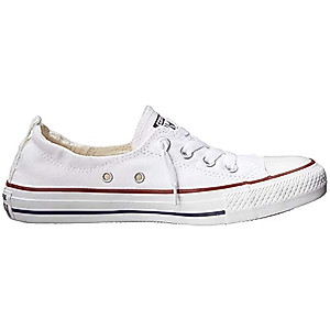 Converse Women's Shoreline Slip on Sneaker, Optical White, 8.5
