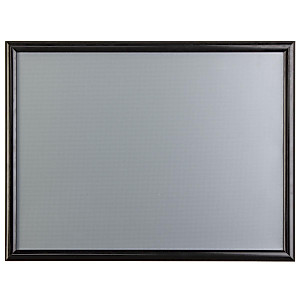 Displays2go 18 x 24 Snap-Open Poster Frame with Hinged Door, Front Loading, Thin 25mm Profile – Black (QCDSCN24BK)