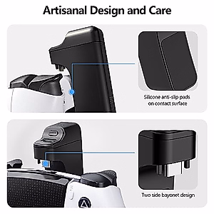 PS5 Edge Controller Battery Pack, 3500mAh Fast Charging, Portable Mini Charger, No Interfere The Back Triggers - Extra Battery Life for Playstation 5 Edge Controller, Ps5 Accessories