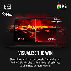 2022 Acer Nitro 5 15.6'' FHD 144Hz Gaming Notebook, Intel Core i5-10300H Processor, NVIDIA GeForce GTX 1650, WiFi 6, DTS X Ultra Audio, Backlit Keyboard, Win 10 Home (16GB RAM | 1TB SSD), Black