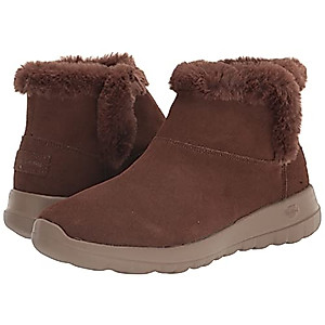 Skechers Women's ON-The-GO Joy-Bundle UP Fashion Boot, Brown, 8