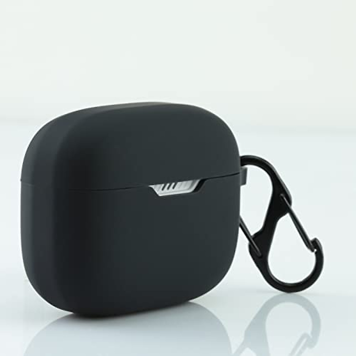 Case Cover Replacement for JBL Tune 130NC TWS True Wireless, Black Silicone Protective Protector - LEFXMOPHY