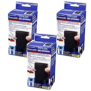 Penn Plax Cascade 600 Internal Bio Filter for Aquariums (3 Pack)