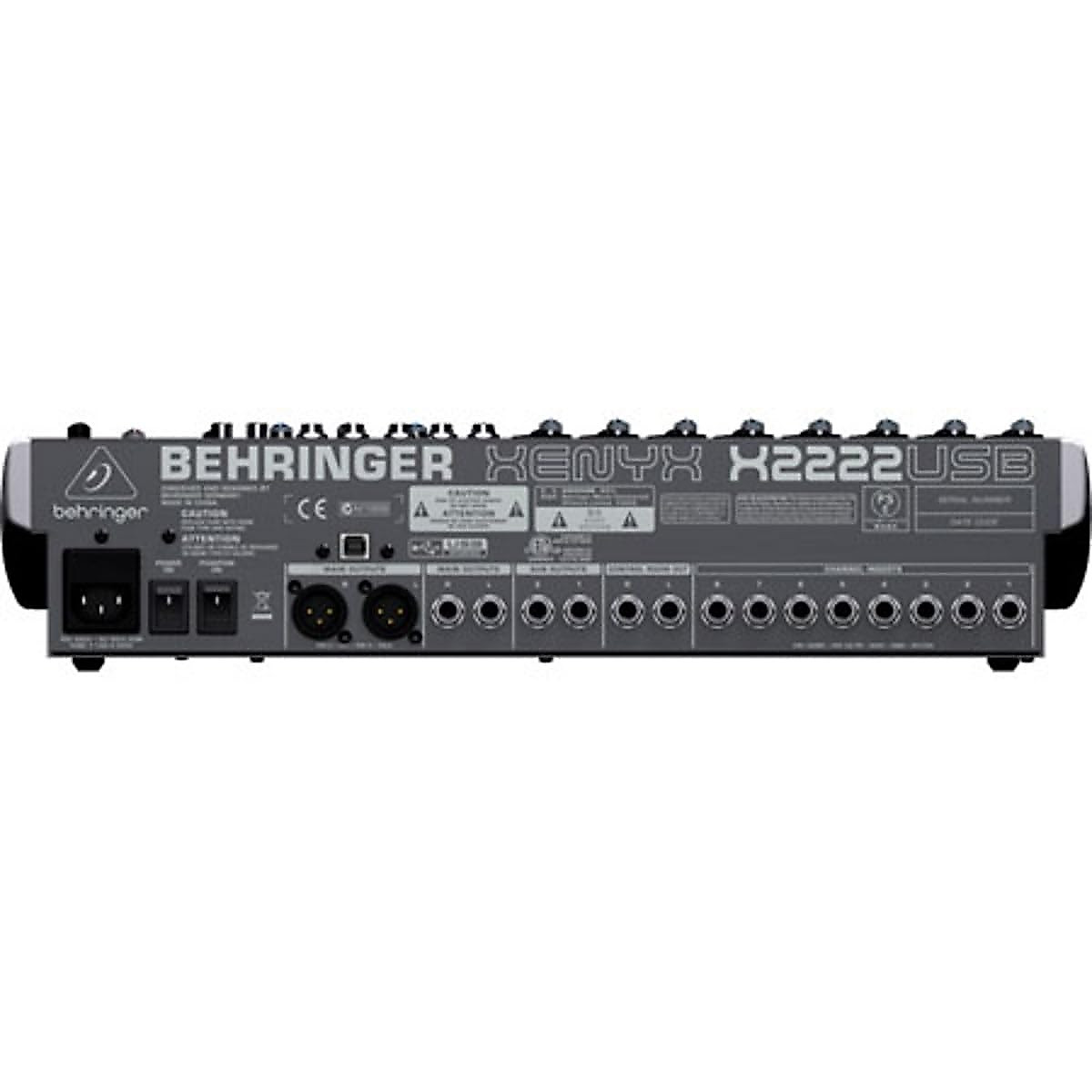 Behringer Xenyx X2222USB Mixer with USB and Effects