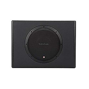 Rockford Fosgate P300-10 10" 300W Sealed Powered Subwoofer/Sub Enclosure+Amp Kit