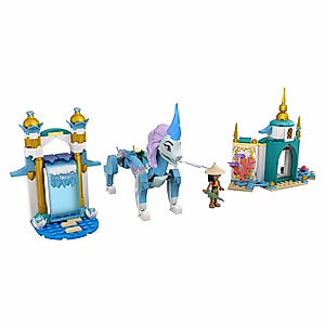 LEGO Disney Raya and Sisu Dragon 43184; A Unique Toy and Building Kit; Best for Kids Who Like Stories with Dragons and Adventuring with Strong Disney Characters, New 2021 (216 Pieces)