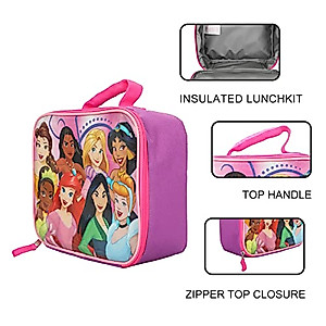 Disney Princesses Easy Zip Insulated Lunch Box