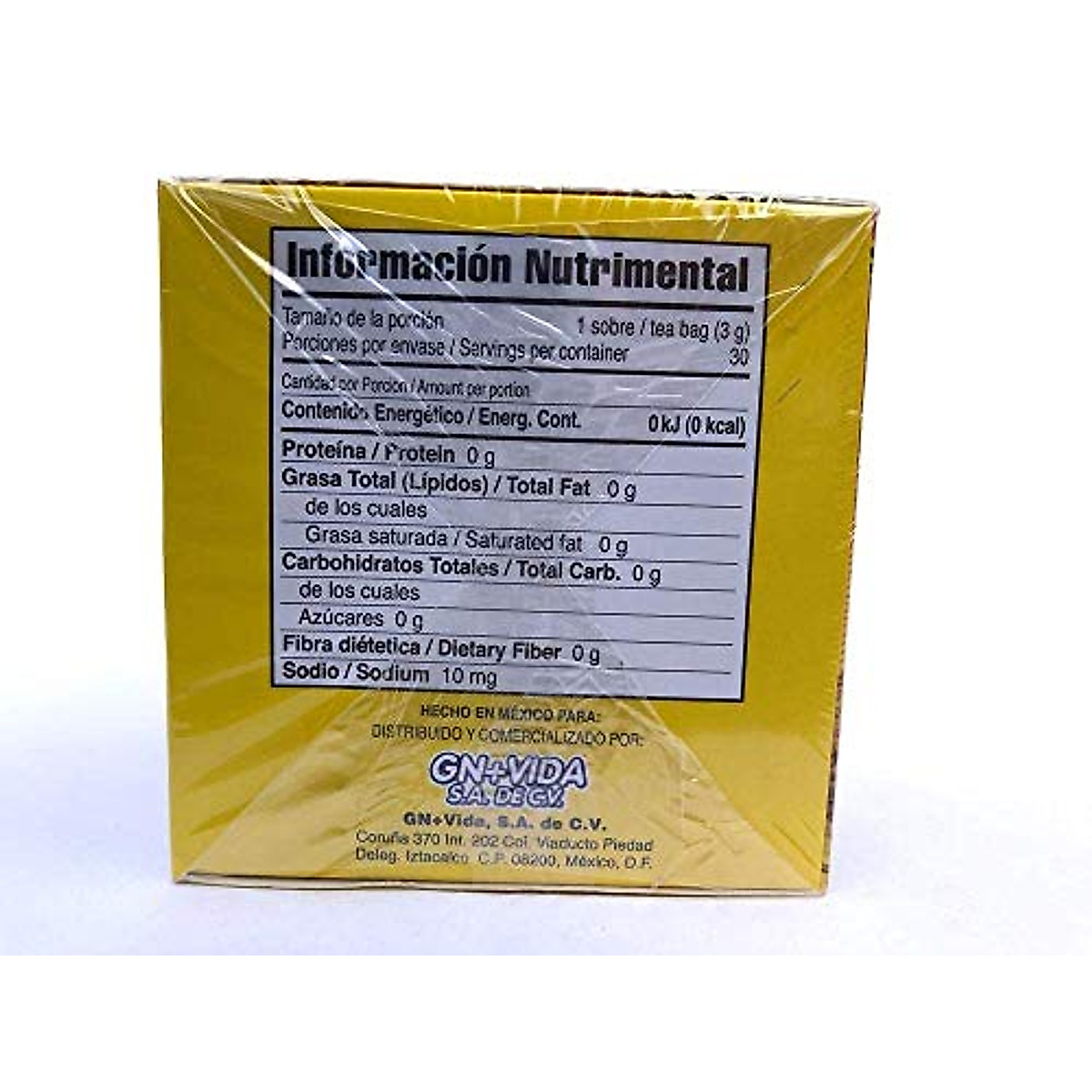 SmileMore Pinalim Tea/Te de Pinalim Mexican Version- Pineapple, Flax, Green Tea, White Tea - 30 Day Supply