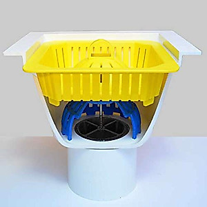 8 Inch PermaDrain Safety Strainer Basket. Fits 12 Inch Floor Sinks. For Zurn, Oatey, Wade, Josam, Smith, and Other Floor Sink Brands.