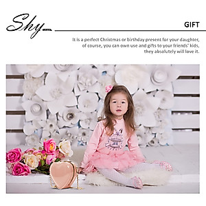 Girls Purse Kids Little Handbag - Toddler Crossbody Small Shoulder Bag Jelly Strap Body Sweet Gifts (Pink)