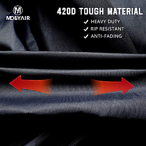 MOLLYAIR Shelf Cover Wire Rack Cover Storage Rack Cover Used to Cover Sundries, Cover for Storage Shelves Suitable for Rack 48x18x72in,Black,only Cover