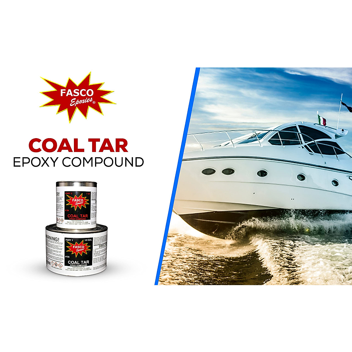 Fasco #54 - Coal Tar Epoxy - 3 Pint Kit