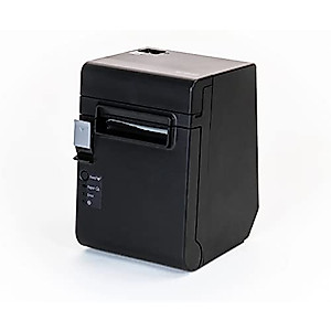 Epson C31C412416 TM-L90 Plus Thermal Label Printer, USB/Serial Interface, Thermal Label, Without Peeler, with Power Supply, Dark Gray