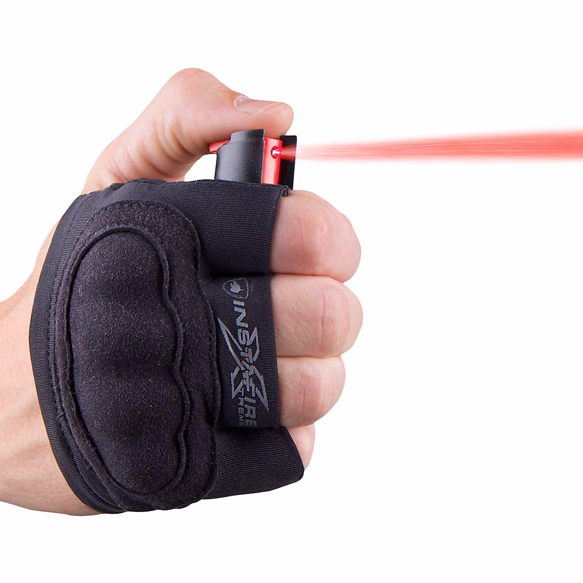 GUARD DOG Instafire Xtreme - Pepper Spray for Runners - Fits in Both Hands - Sweatproof (Black)