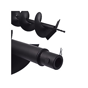 Auger Drill Bit for Planting Hole, 4" 6" 8" 10" 12" Bulb Bedding Digging Post Hole Planting Tool for 3/4" Shaft Auger