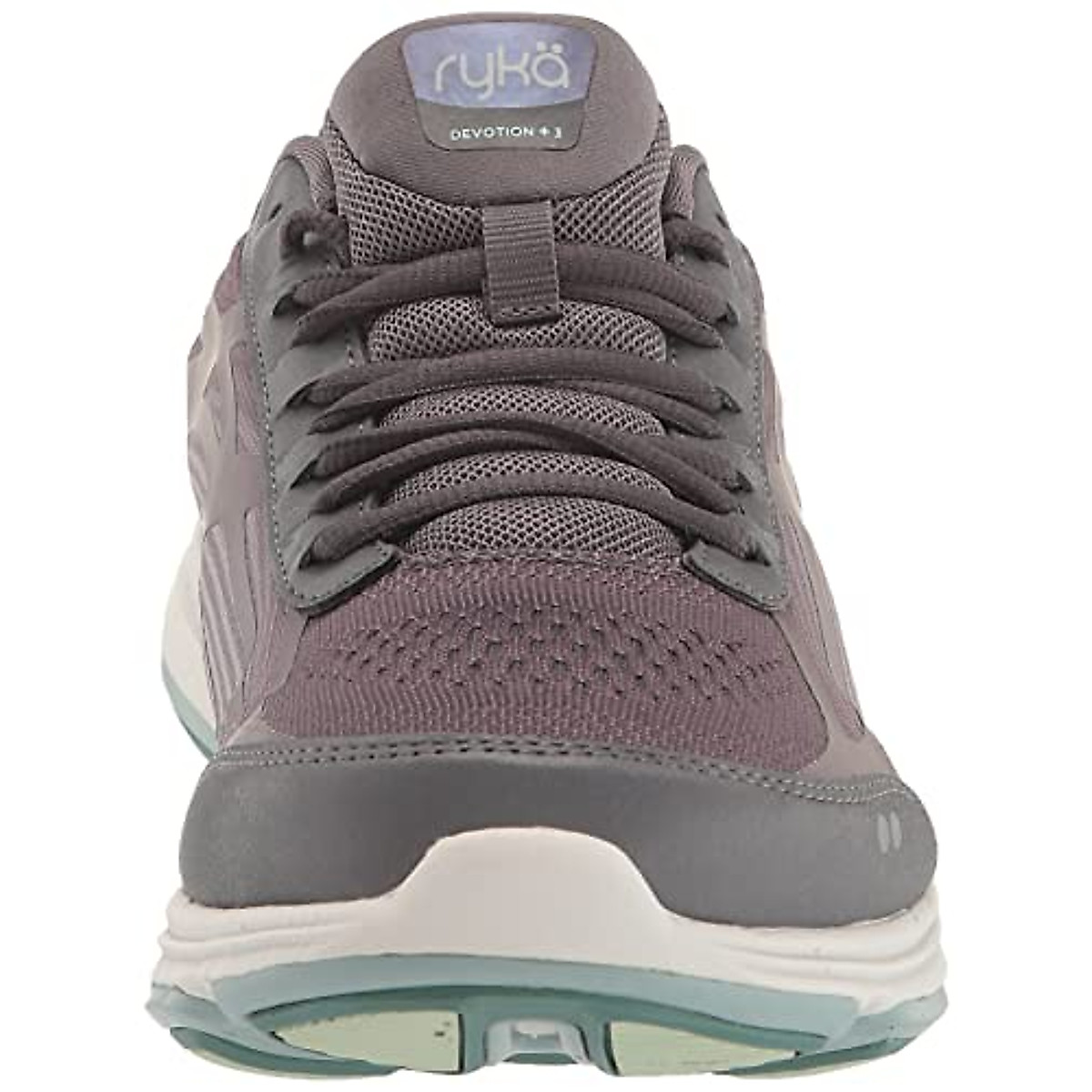 Ryka Womens Devotion Plus 3 Walking Shoe, Grey Aqua, 9 US