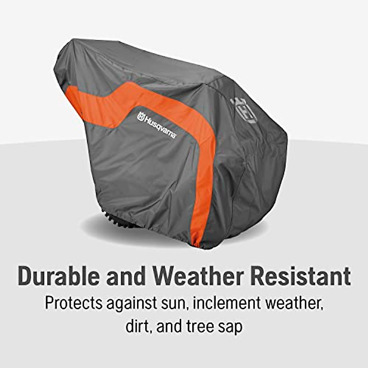 Husqvarna 582846301 Heavy-Duty Snow Blower Cover - Orange/Gray