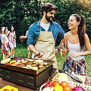 Portable Propane Gas Grill 23 in,Tabletop Griddle with 3 Burners, Stainless Steel Ideal for Outdoor Cooking, Camping, Tailgating or Picnicking Generic-111