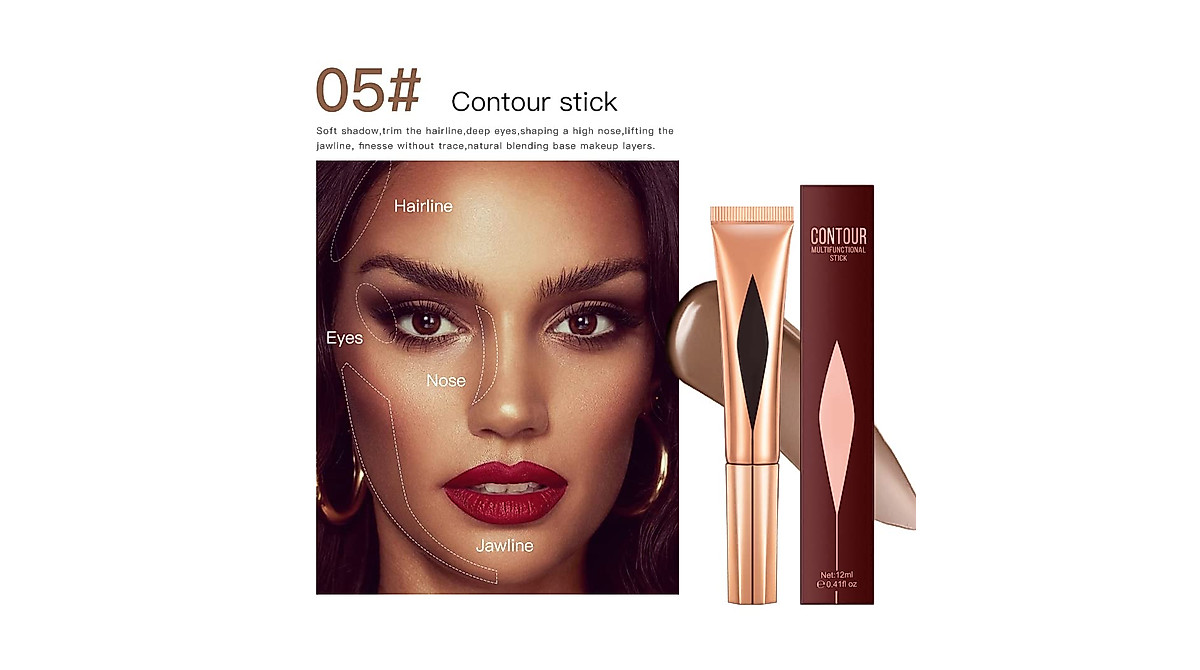 Ardorlove Bronzer & Contour Stick for Natural, Flawless Look