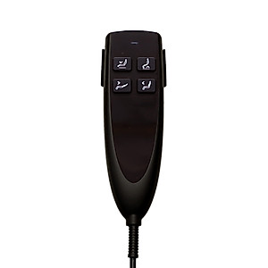 Uetmulik 4 Button 5 Pin Prong Lift Chairs Power Recliners Remote Hand Control Handset Replacement