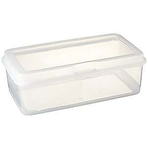 Sterilite Storage Box Flip 13 1/8" L x 7 5/8" W x 4 1/2" H