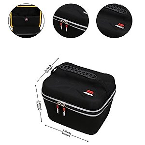 FBLFOBELI Portable Storage Case Compatible for KODAK Slide N SCAN Film and Slide Scan with Large 5” LCD Screen，EVA Hard Travel Protective Container Bag Shockproof (Case Only)