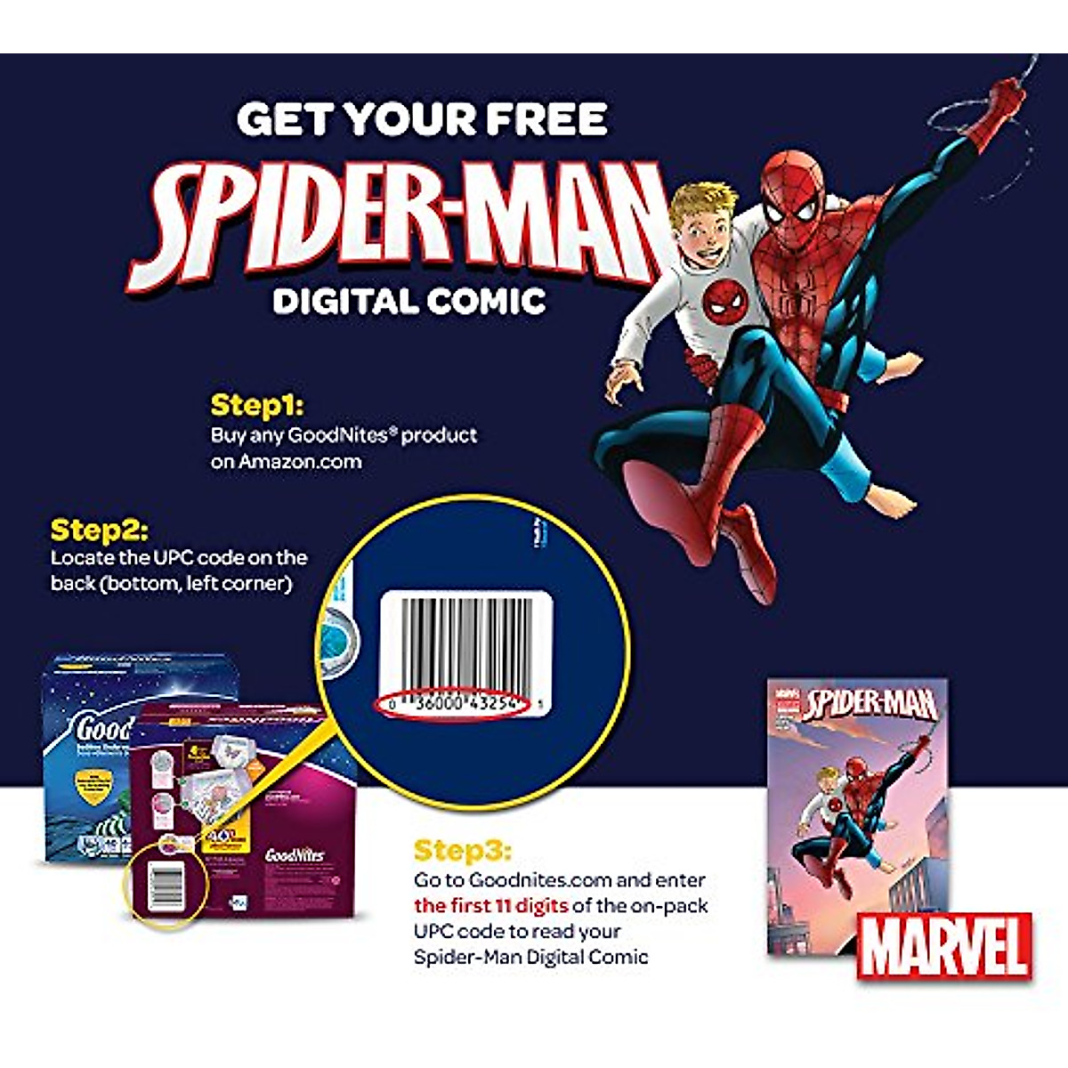 GoodNites Bedtime Pants for Boys, Small/Medium, 40 count