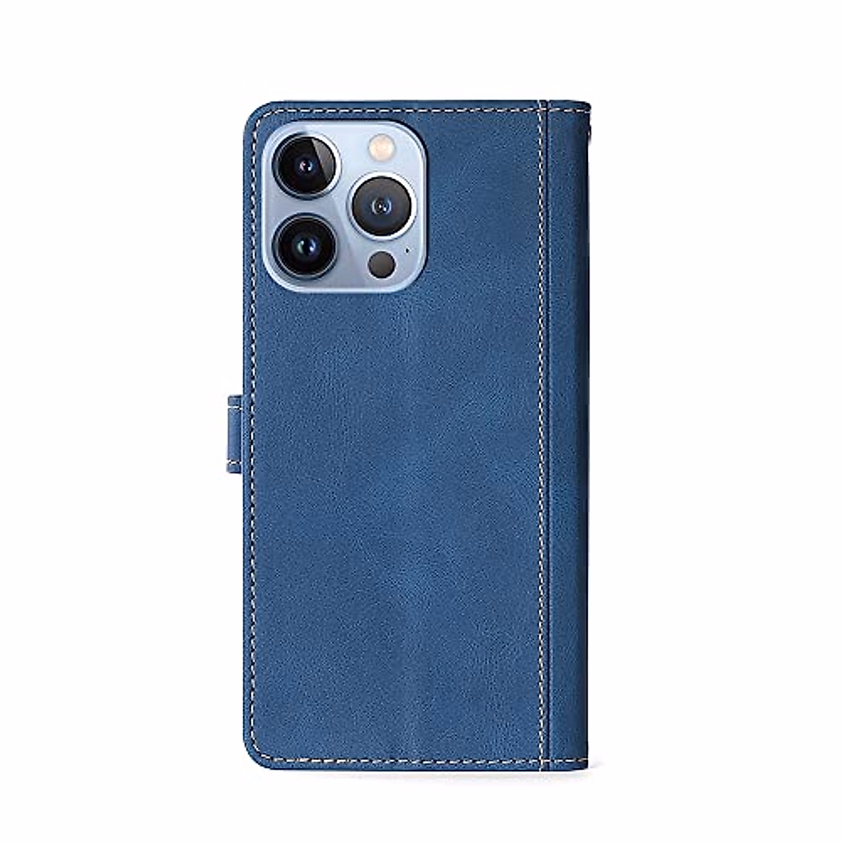 CYR-Guard Wallet Folio Case for Oppo Reno 2, Premium PU Leather Slim Fit Cover for Reno 2, Easy Carry, Blue