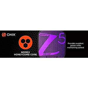 Onix Z5 Graphite Pickleball Paddle (Blue) with Cushion Grip and Blue Paddle Cover