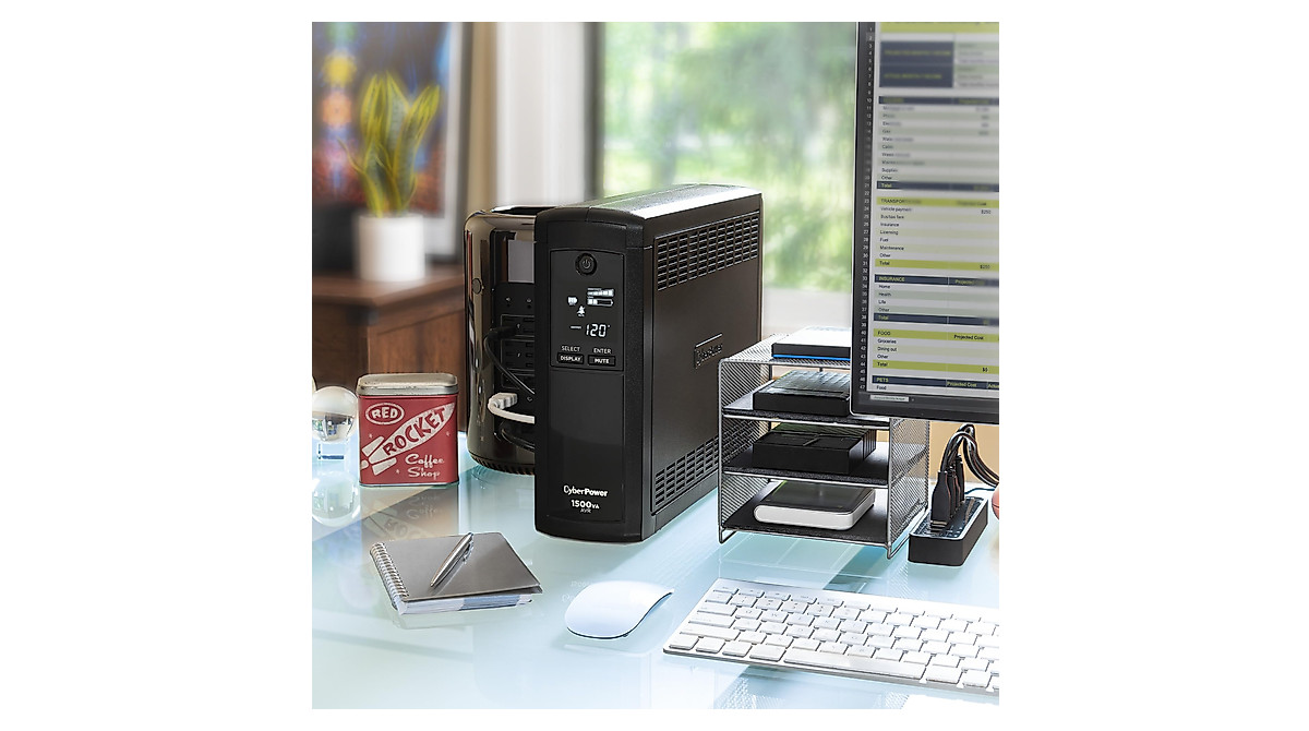 CyberPower CP1500AVRLCD UPS - Reliable Power & Surge Protection