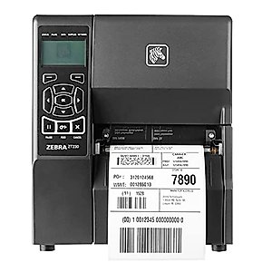 Zebra Technologies ZT23042-D01A00FZ Series ZT230 4" DT Tabletop Printer, 203 dpi Resolution, Tear, Power Cord with US Plug, Serial/USB/net Internal Wireless 802.11N Radio US and CA Only, ZPL