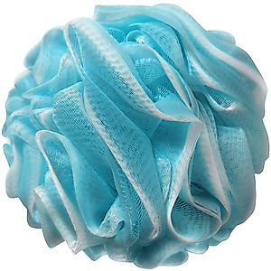 Loofah Bath Sponge XL 75g Set of 4 Ocean Colors by À La Paix - Soft Exfoliating Shower Lufa for Silky Skin - Long-Handle Mesh Body Poufs- Women and Men’s Luffas - Loufa Sponges- Full Cleanse & Lather