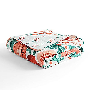 Lush Decor Poppy Garden Throw Blanket, 50" x 60", Multi