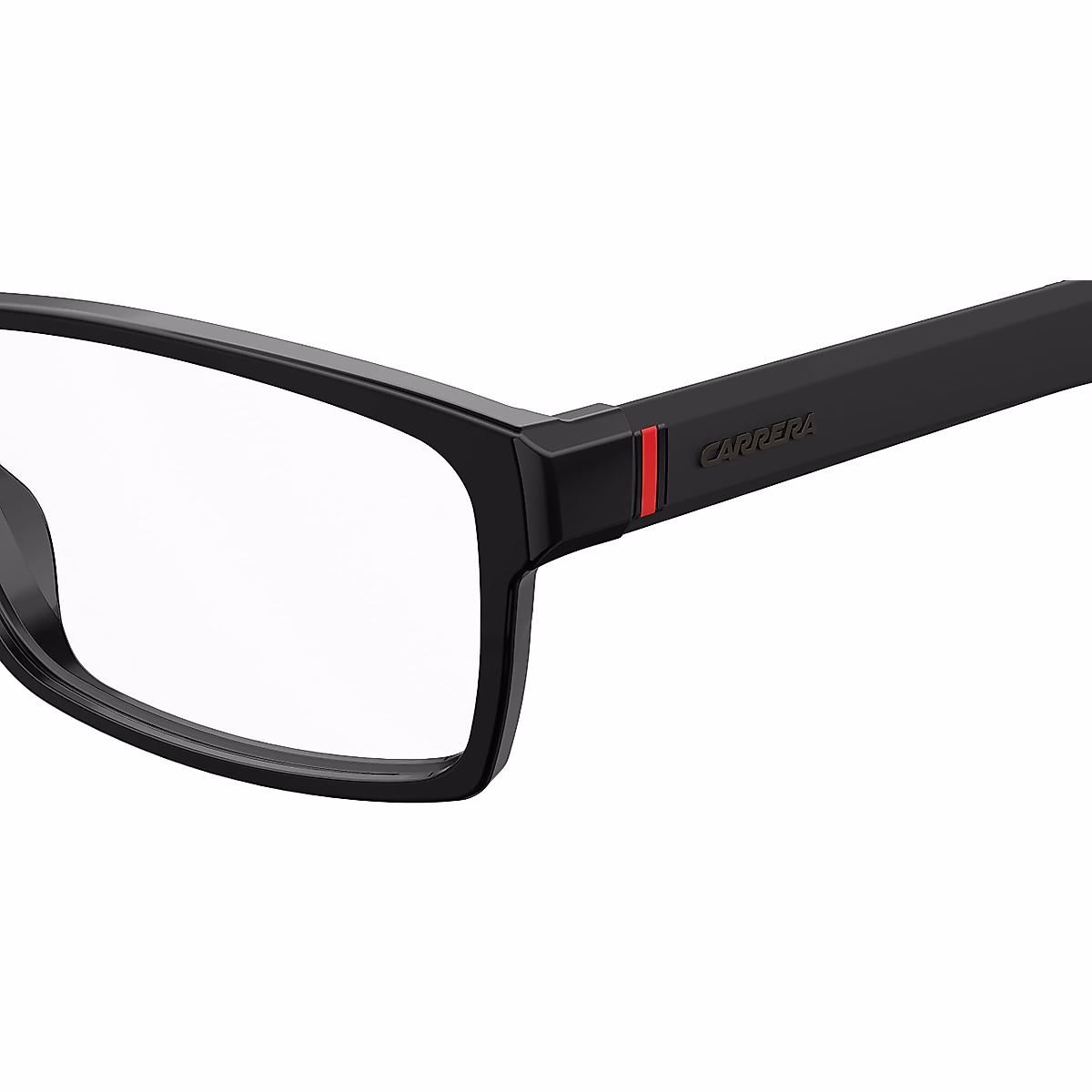 Carrera Men's 8852 Rectangular Prescription Eyewear Frames, Black, 55mm, 17mm