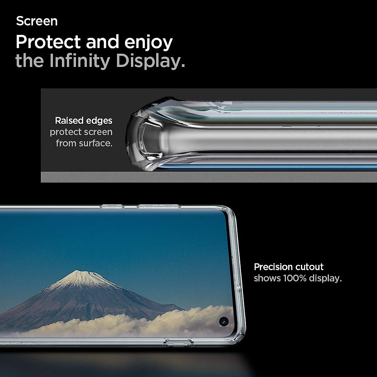 Spigen Ultra Hybrid Designed for Samsung Galaxy S10 Case (2019) - Crystal Clear