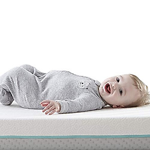 Tempur-Pedic TEMPUR-Dream 2-Stage Waterproof Baby Crib and Toddler Mattress - Made in USA, 52"x28"