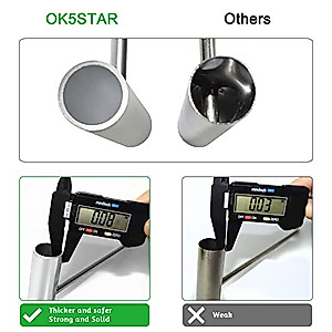 OK5STAR 12 Inch Long Stainless Steel Meat Hook 2 PCS, T Shaped Handle Hay Hooks Boning Hooks for Butcher Kitchen Restaurant Tool BBQ Accessories