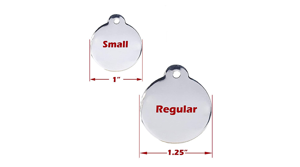 Personalized Dog Tags: Custom Engraved Stainless Steel Pet ID
