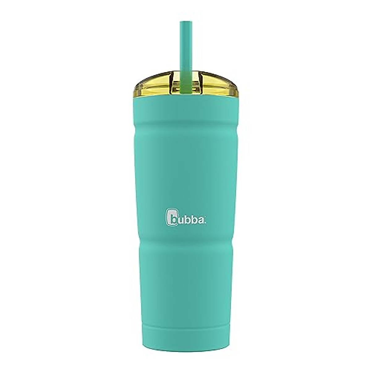 Bubba Envy S Insulated Stainless Steel Tumbler with Straw | cold up 18 hours | hot up 6 hours | Fits cup holders | Easy-to-clean | BPA-free, 24 fl oz (3.62 x 3.62 x 10.54 Inches - Teal)