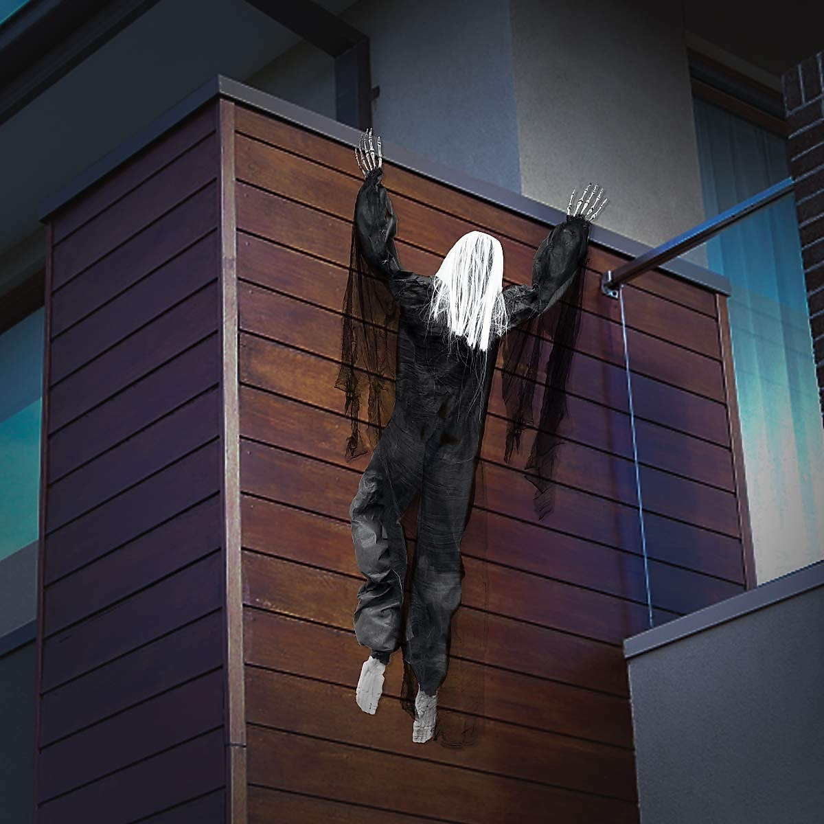 Creepy 62" Climbing Zombie Decorations for Halloween