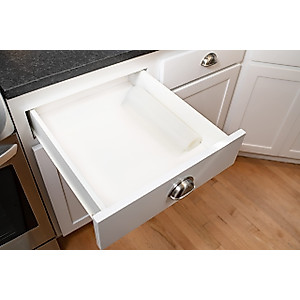 2 Silicone Countertop Protector Mats with 4 Silicone Placemats Bundle, Heat Resistant, Non-Slip, Waterproof, Wipeable, Translucent-Opaque