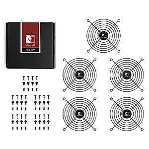 Noctua NA-FG1-12 Sx5, Fan Grills for 120mm Fans (Set of 5, Black)