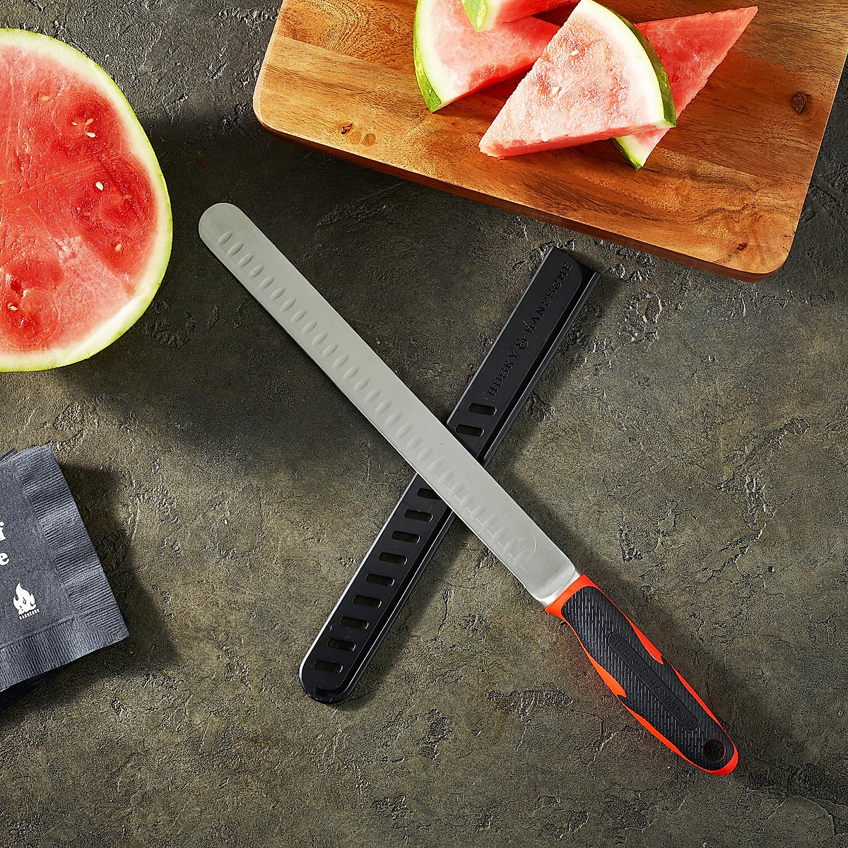 AC Barbeque Carving Knife with Protective Cover