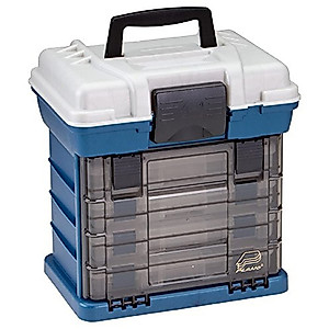 Plano 1364 4-By Rack System 3650 Size Tackle Box, Premium Tackle Storage