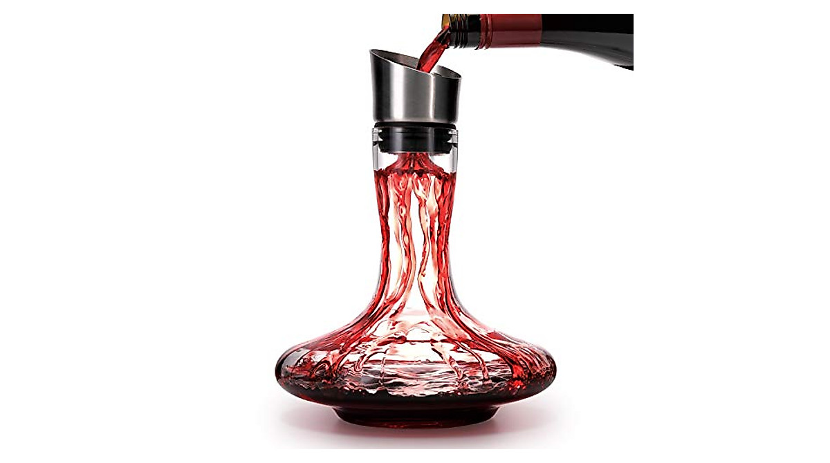 Wine Decanter with Aerator - Elevate Your Wine Experience