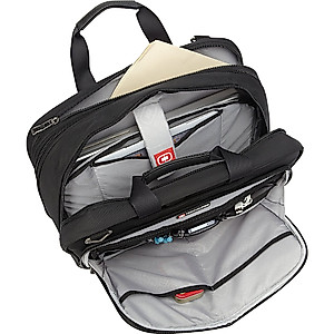 OGIO International Instinct Top Zip Laptop Backpack, Black, 12.25"H x 16.75"W x 7.5"D