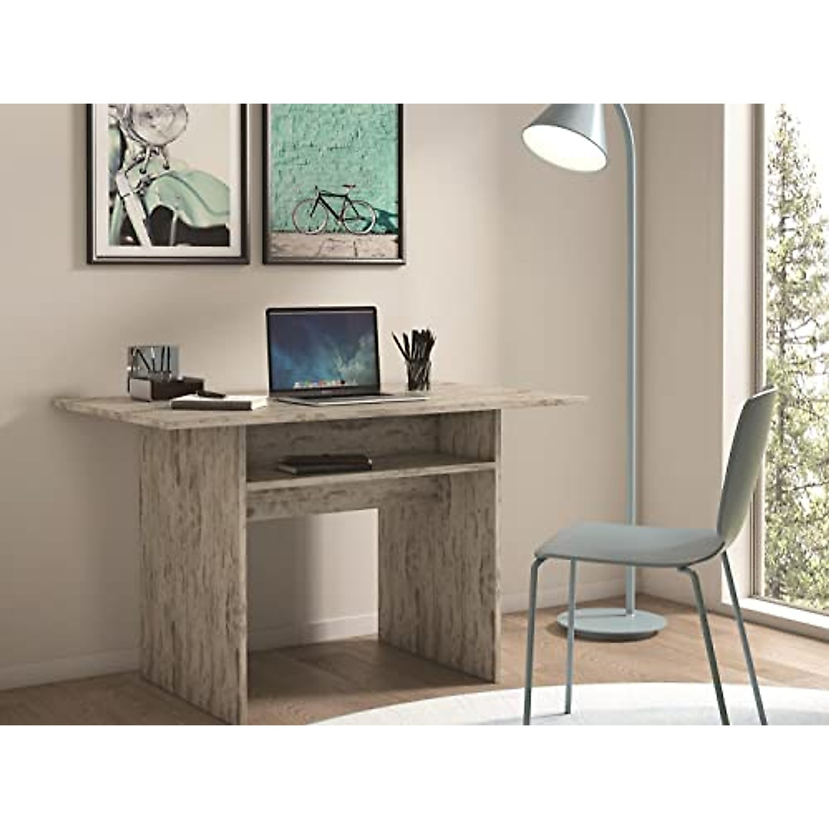 Casabianca Furniture RITZ Vintage White Wash Extendable Console/Dining Table by Talenti Casa,